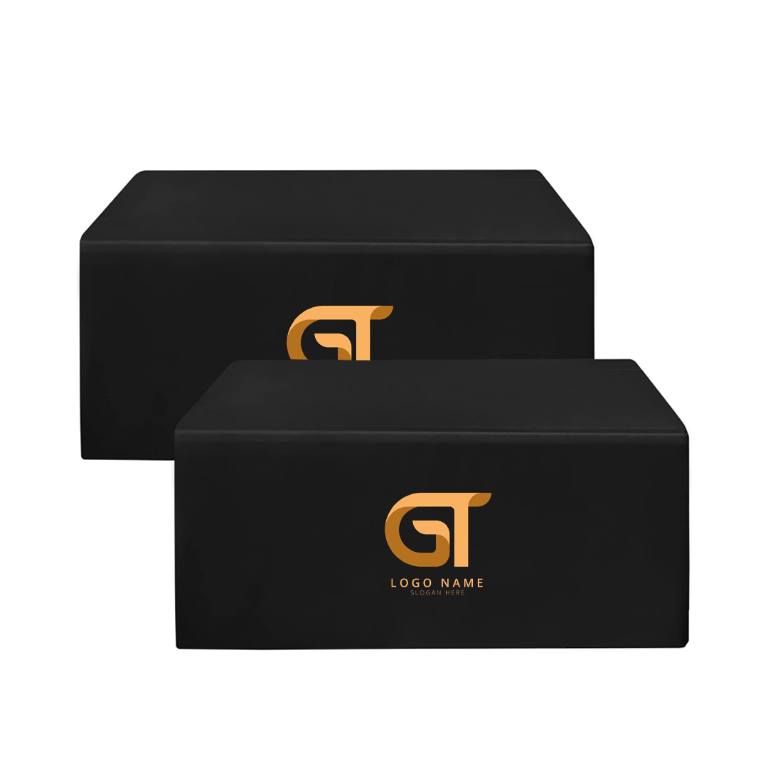 Custom Rectangle Fitted Table Covers - RushPromo.com